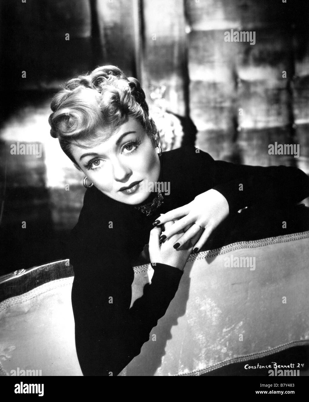 Constance Bennett, portrait Stock Photo - Alamy
