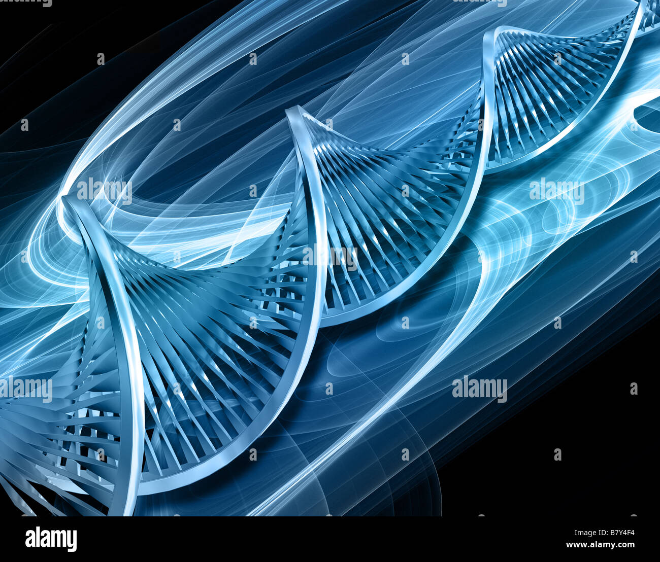 Dna strand abstract hi-res stock photography and images - Alamy