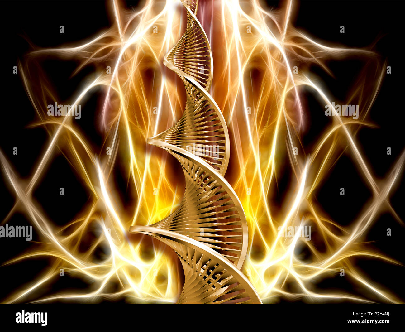 Dna strand abstract hi-res stock photography and images - Alamy