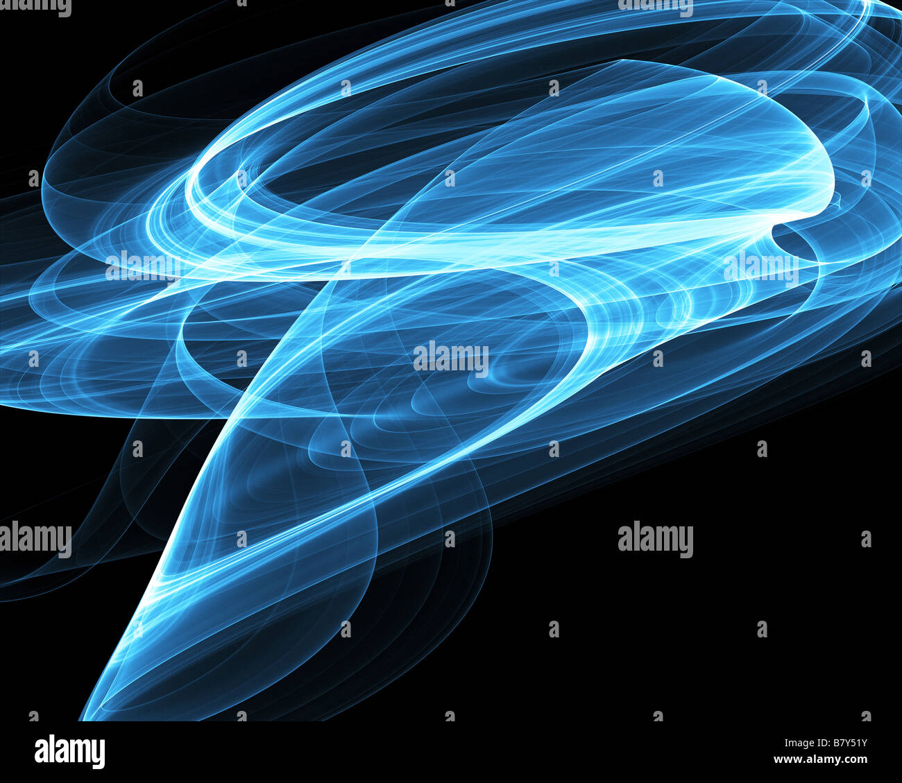 Abstract background of flowing curves Stock Photo - Alamy