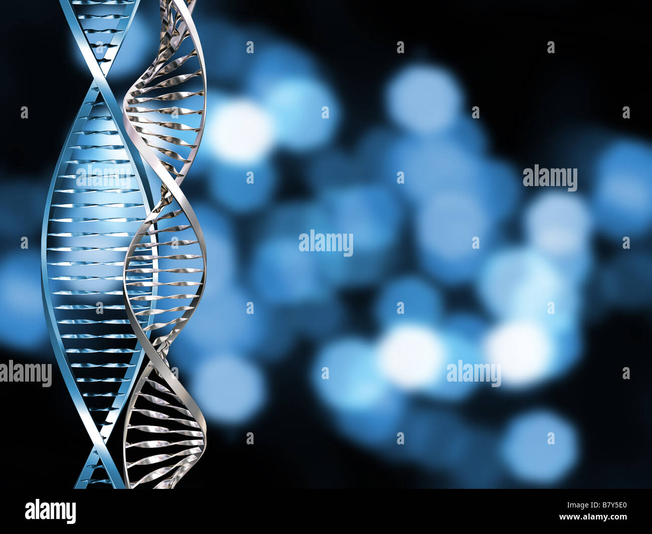 Dna strand abstract hi-res stock photography and images - Alamy