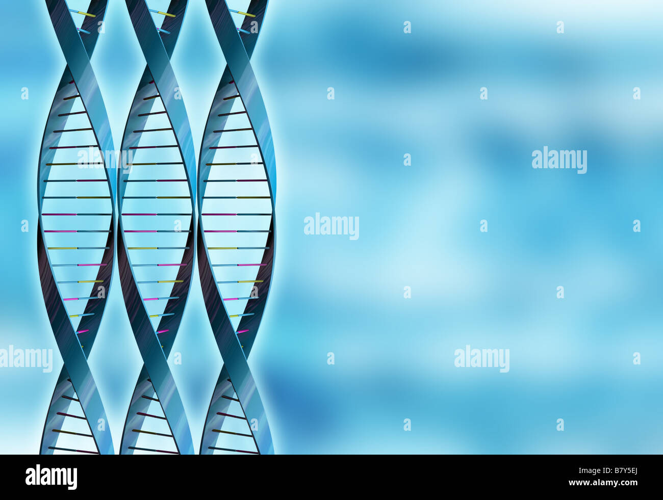 Dna strand abstract hi-res stock photography and images - Alamy
