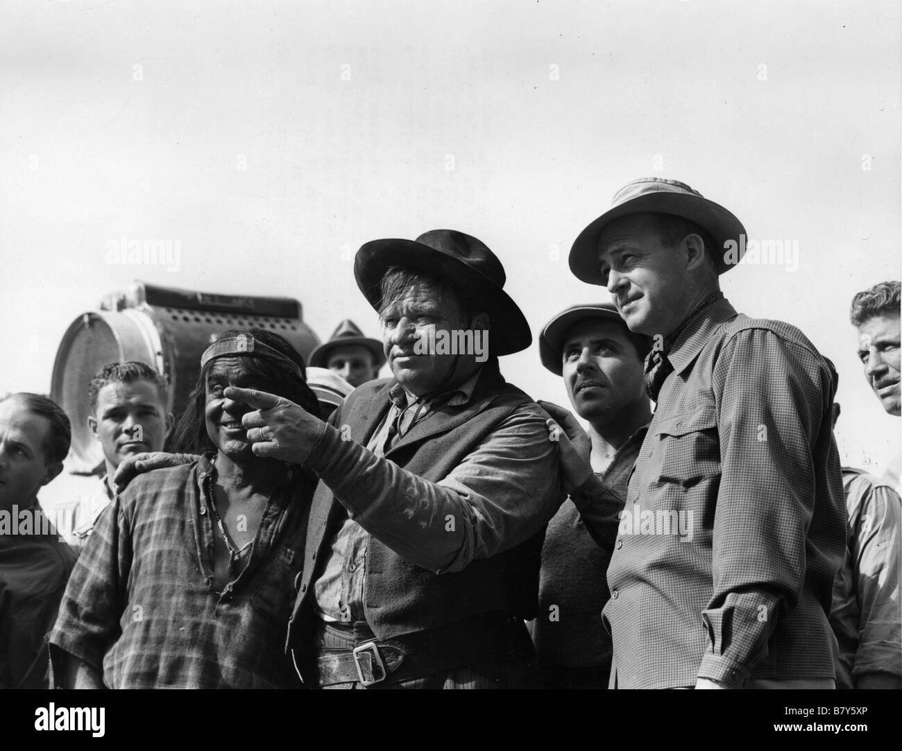 Richard Thorpe Richard Thorpe Wallace Beery, Richard Thorpe tournage on ...