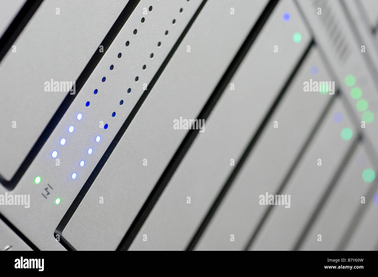 Enterprise rack mounted server and raid Stock Photo - Alamy