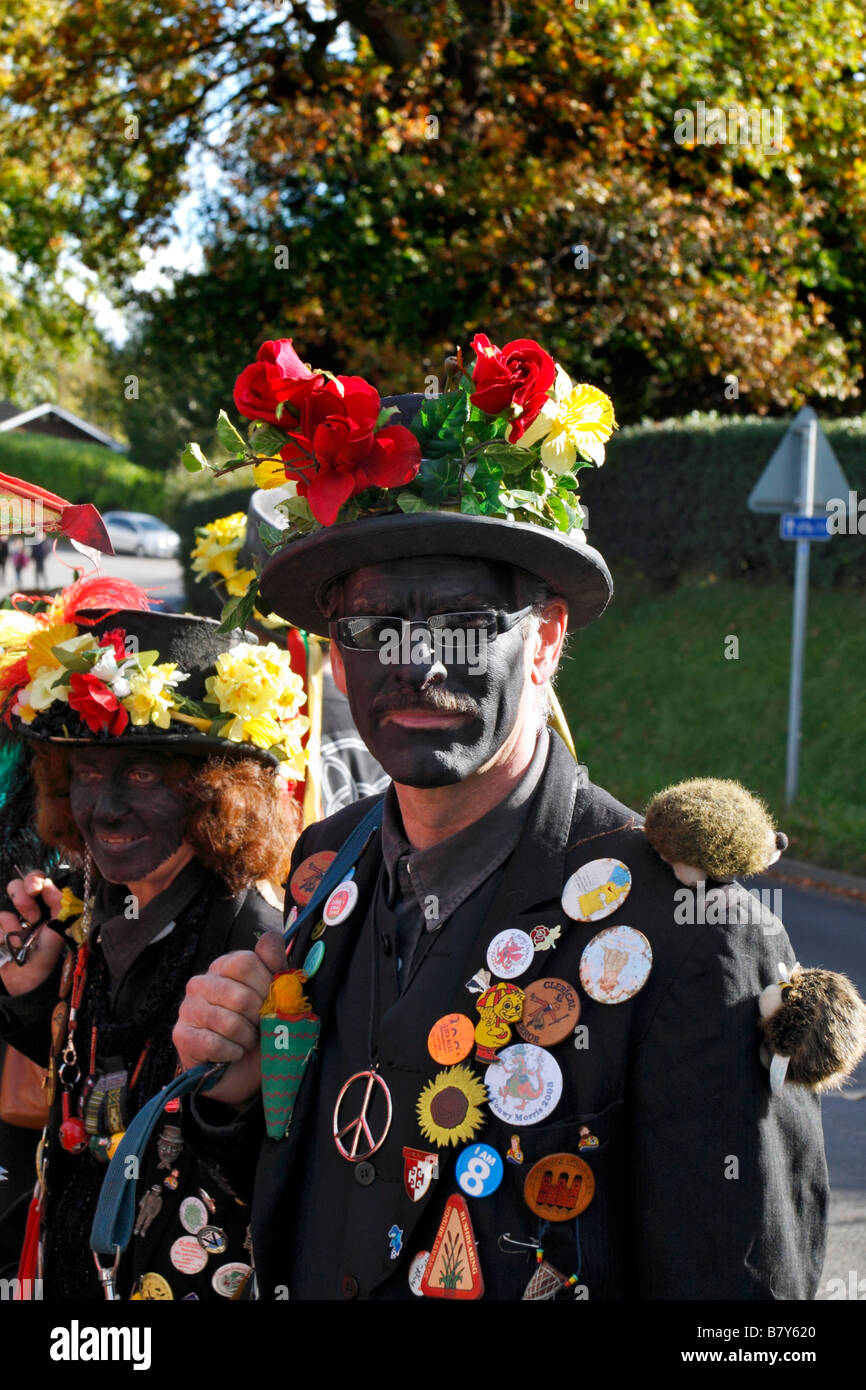 Border Morris Dancer Stock Photo - Alamy