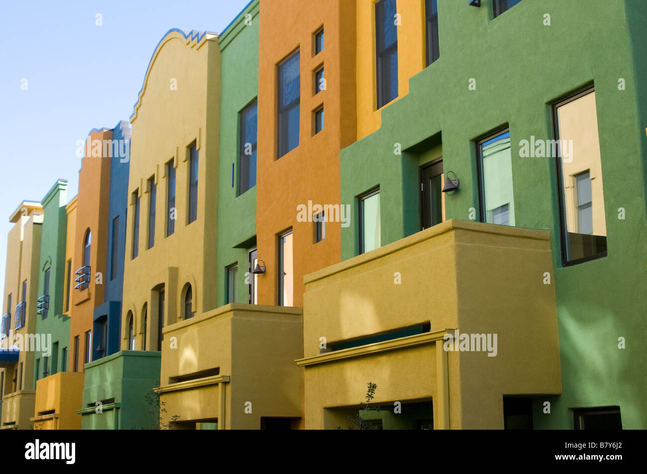 The River Walk Housing Project in Tucson, Arizona, USA Stock Photo - Alamy