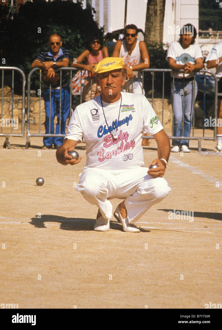 Eddie Barclay Eddie Barclay Eddie Barclay, le 05/08/1987 Stock Photo ...