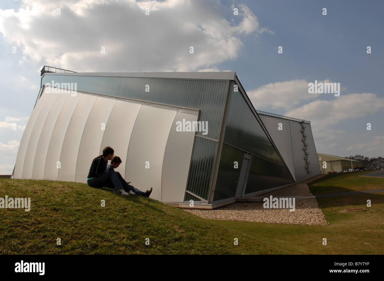 The modern Cold War Museum building at RAF Cosford Shropshire UK ...