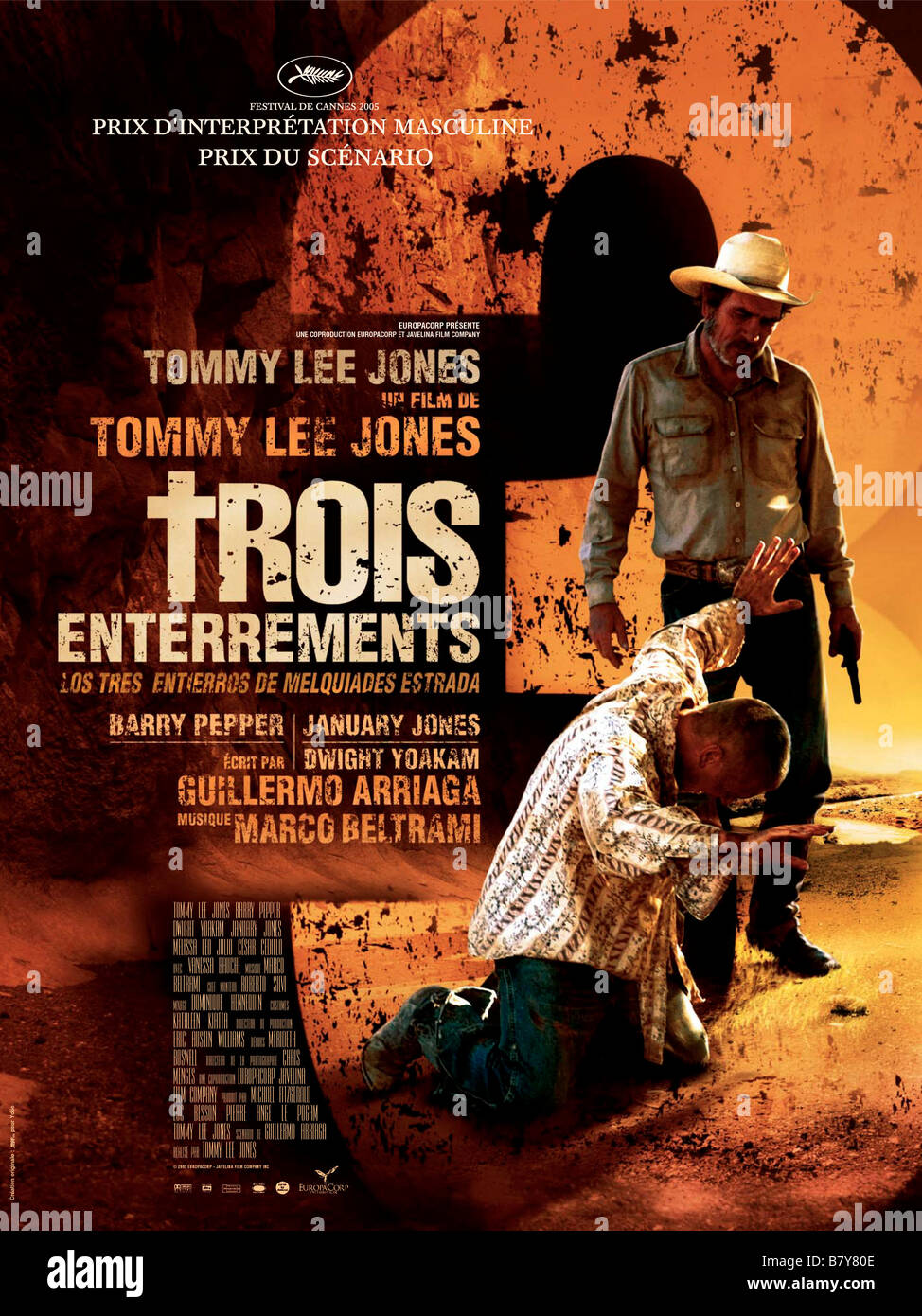 The Three Burials of Melquiades Estrada Year: 2005 USA Affiche / poster ...