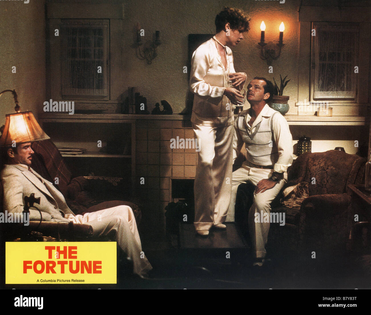 Stockard channing jack nicholson fortune hi-res stock photography and ...