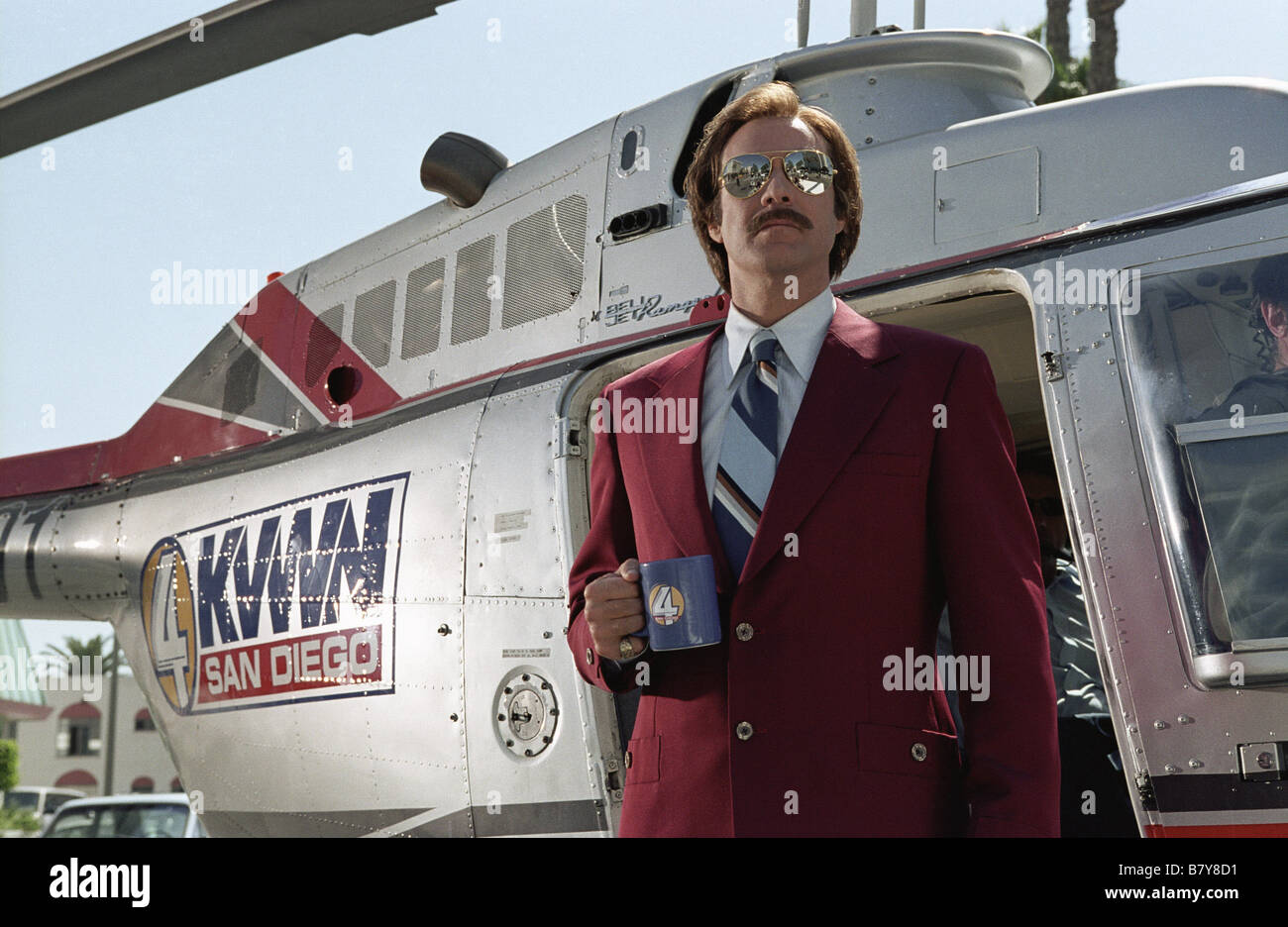 Ron burgundy anchorman hi-res stock photography and images - Alamy