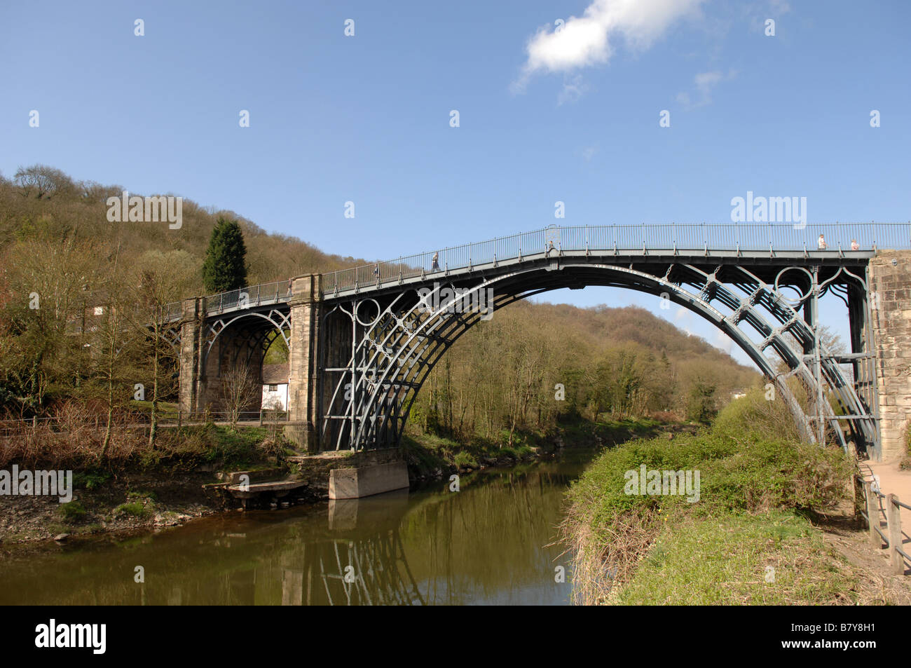 The iron bridge in ironbridge hi-res stock photography and images - Alamy