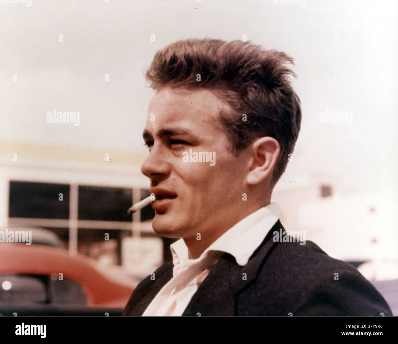 James Dean Smoking Cigarette High Resolution Stock Photography and ...
