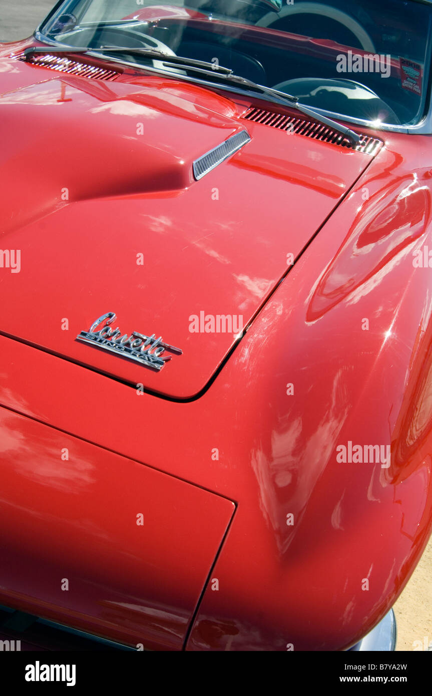 little red corvette Stock Photo - Alamy