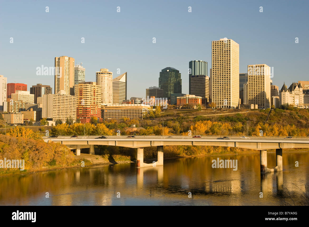 Edmonton cityscape skyline hi-res stock photography and images - Alamy