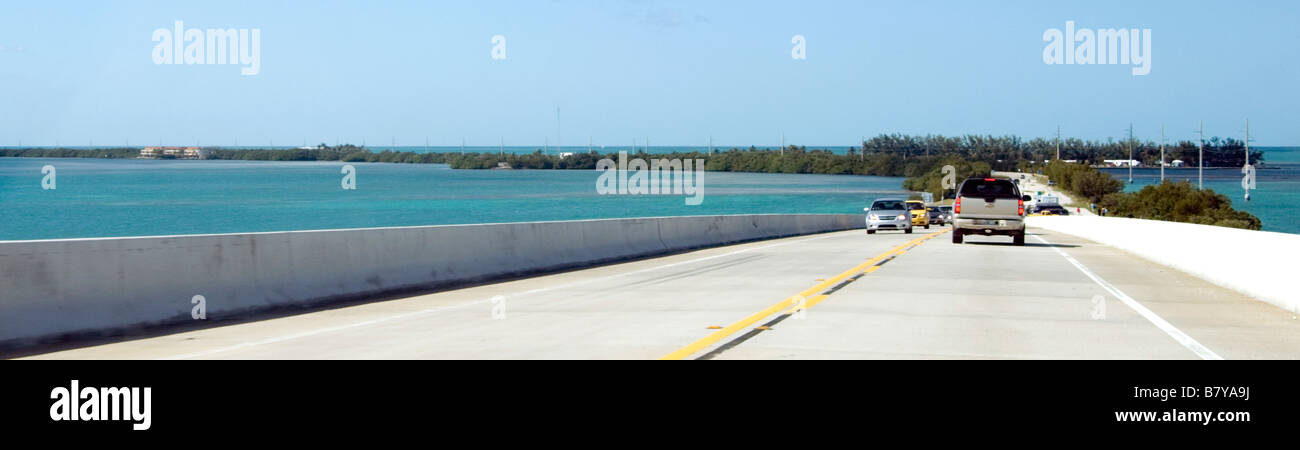 highway one florida keys Stock Photo - Alamy