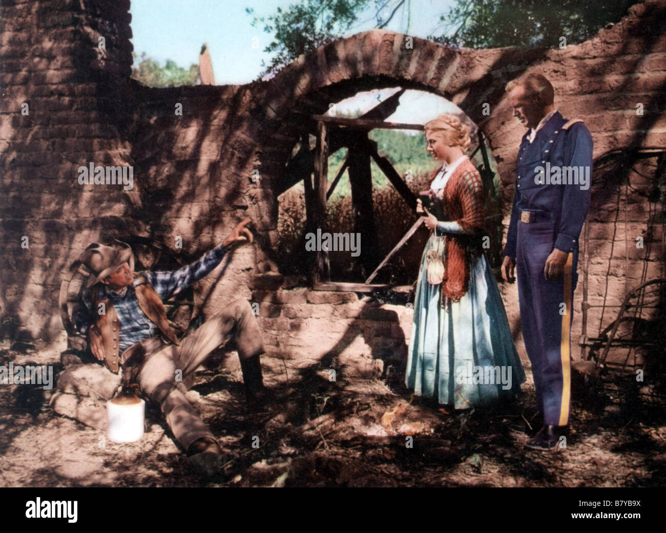 Two Rode Together Year: 1961 USA James Stewart, Richard Widmark ...