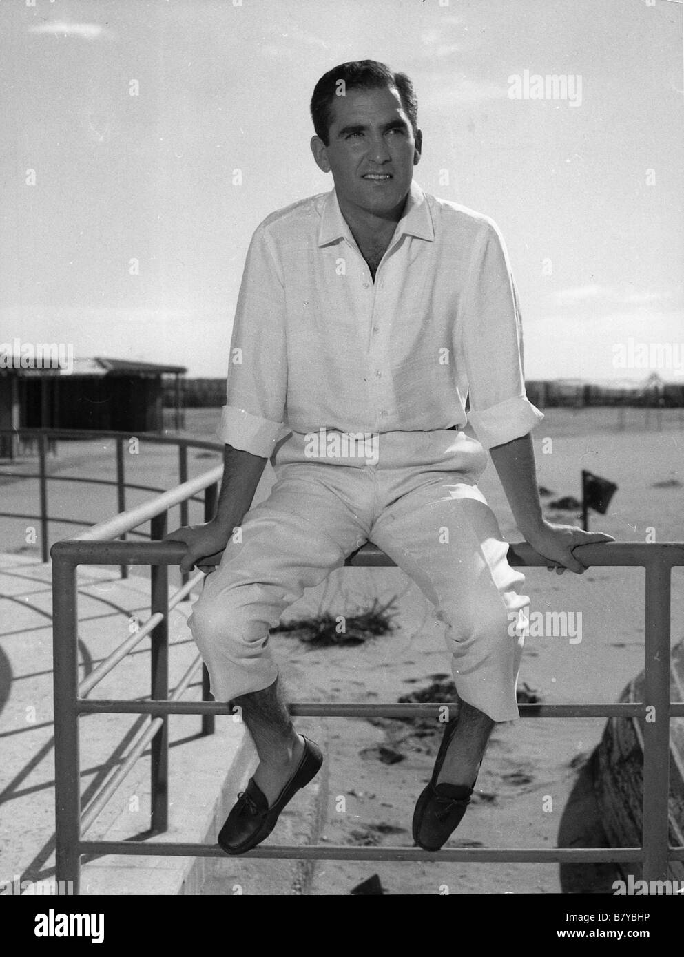 Jacques Bergerac French actor Stock Photo - Alamy