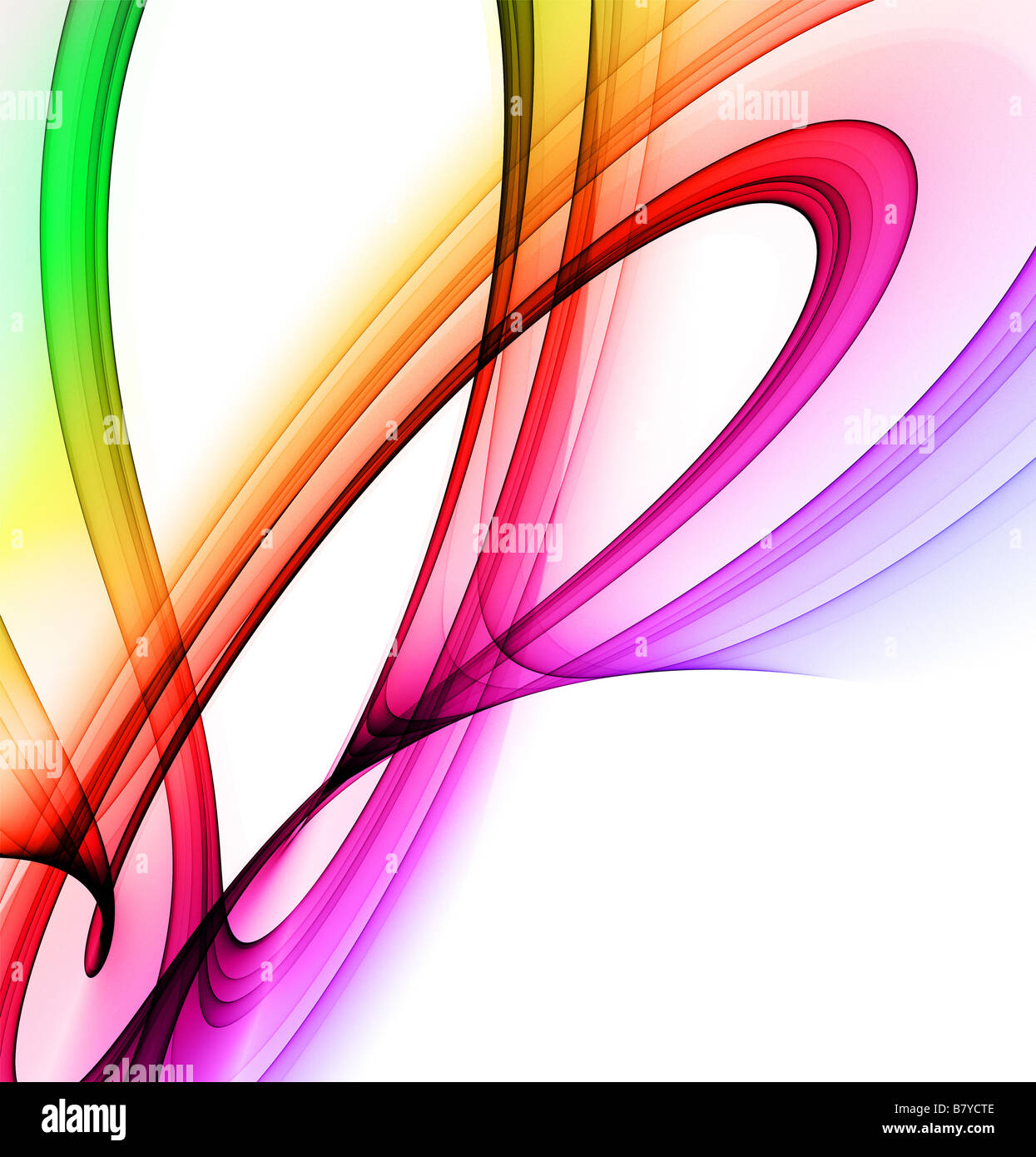 Abstract background with rainbow colours Stock Photo - Alamy