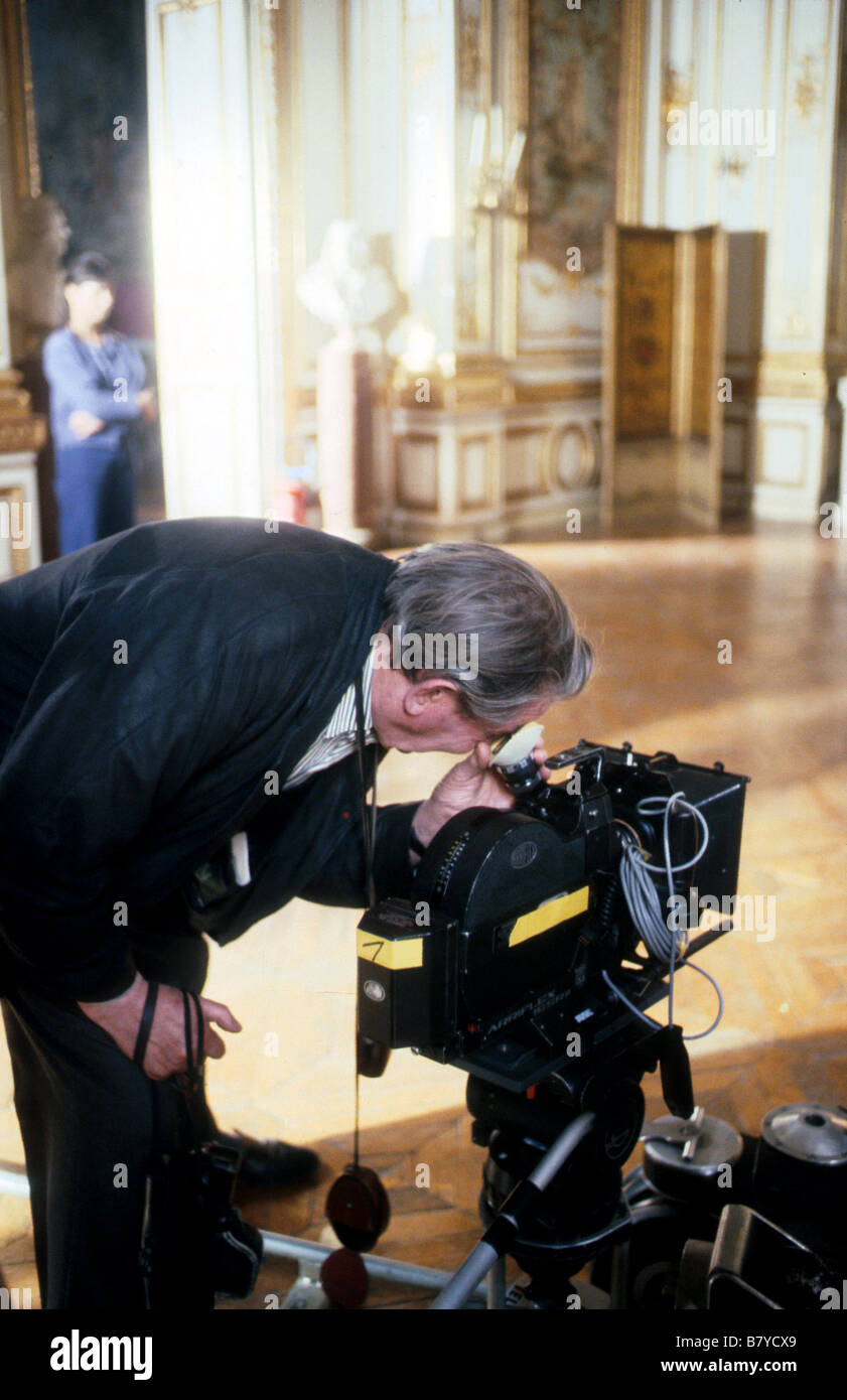 Henri Alekan Henri Alekan Henri Alekan tournage on the set Stock Photo ...