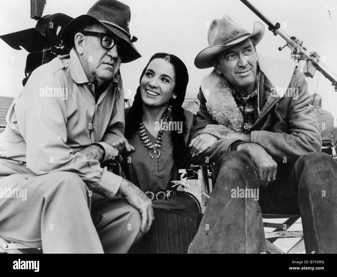 Two Rode Together Year: 1961 USA James Stewart, Linda Cristal, John ...