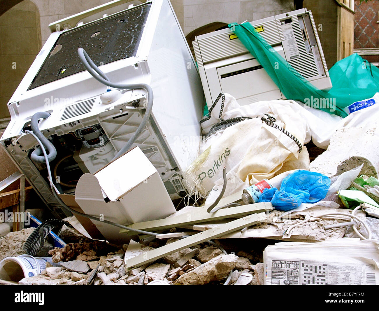 Overflowing skip hi-res stock photography and images - Alamy
