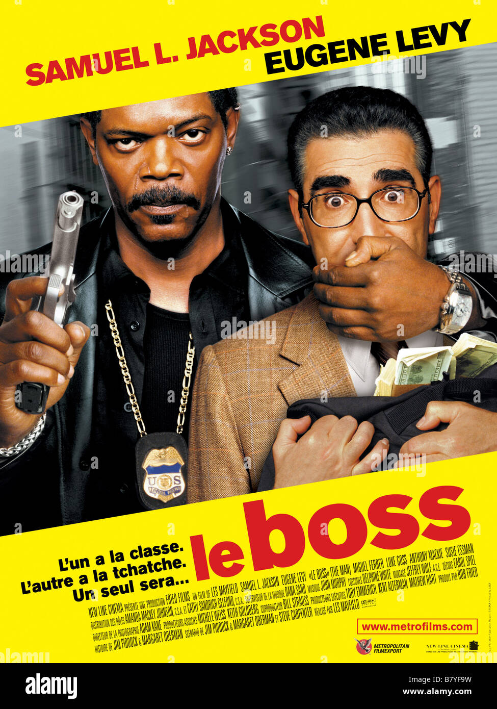 Le boss The man Year: 2005 USA Affiche / poster Samuel L. Jackson ...