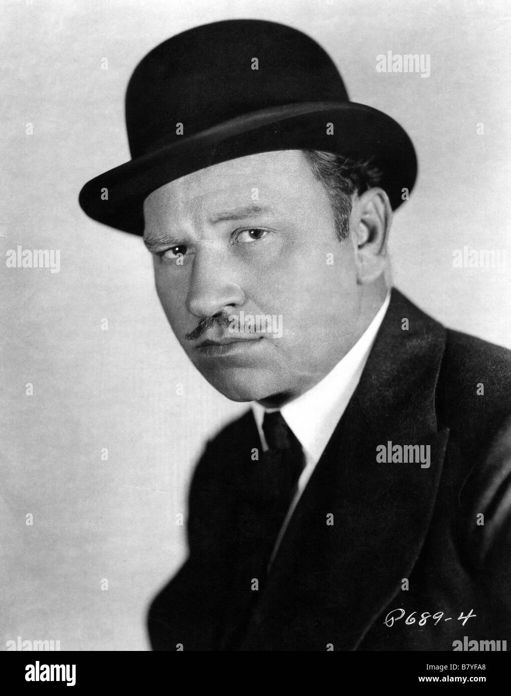 Wallace Beery Portrait for "The Secret 6" Director George W. Hill Stock ...