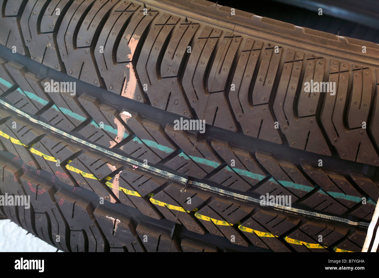 Car tire tread marks hi-res stock photography and images - Alamy