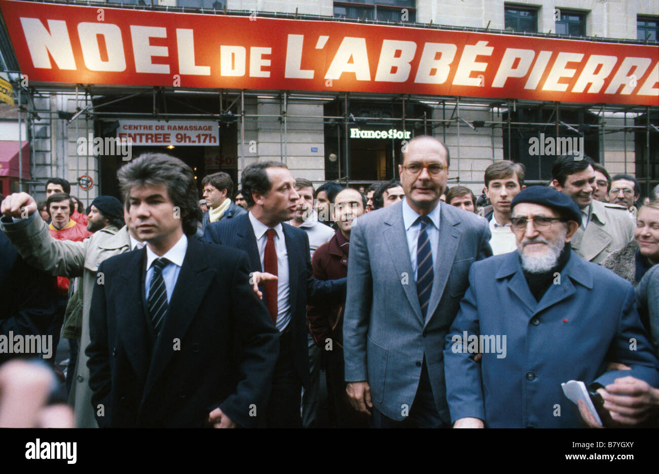 Abbé Pierre Abbé Pierre noël de l'abbé pierre decembre 1986 avec ...