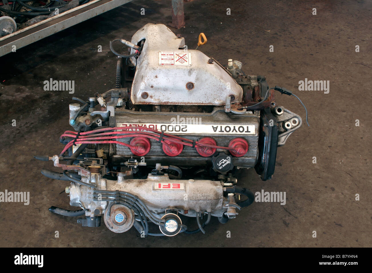 Toyota engine hi-res stock photography and images - Alamy