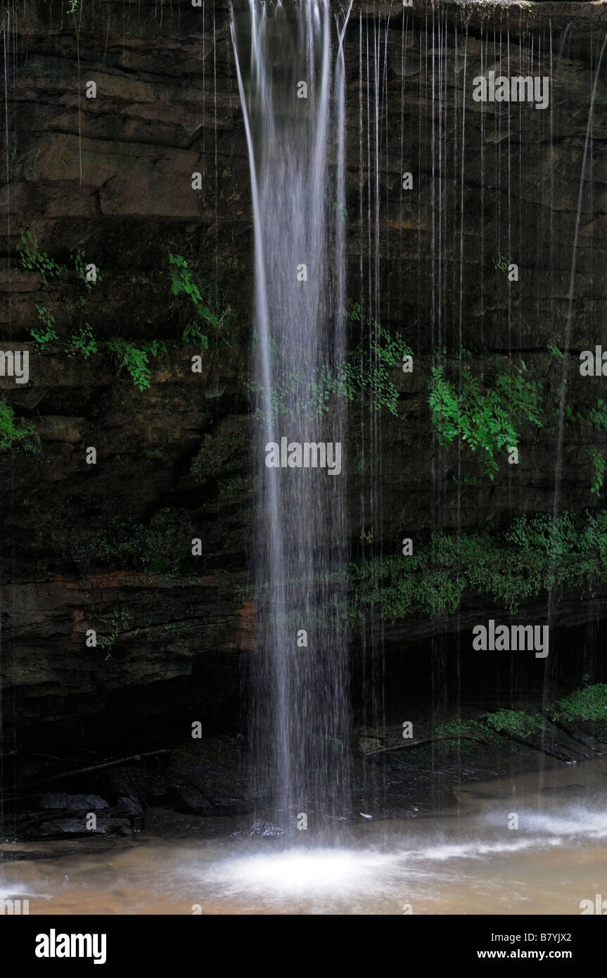 Princess falls waterfall on the lick creek trail Big South Fork ...