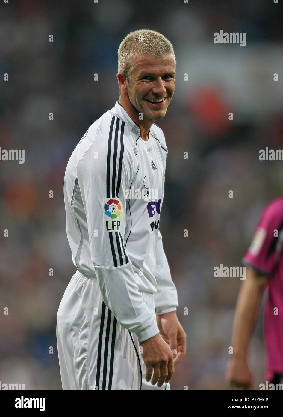David Beckham, with Real Madrid Football Club Stock Photo - Alamy