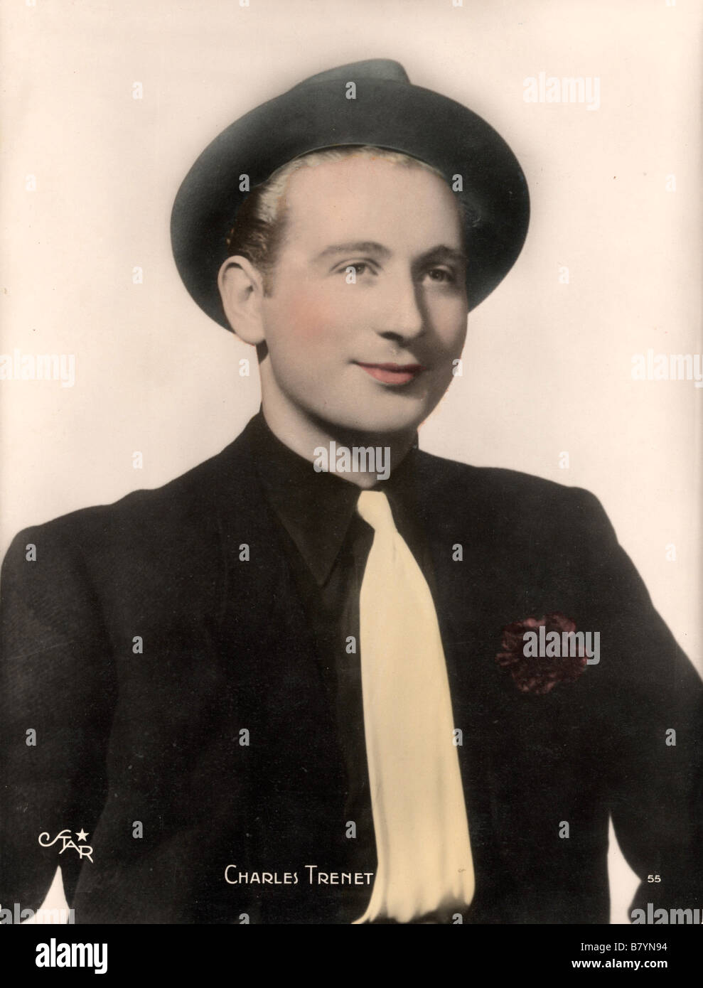 Charles Trenet Charles Trenet Charles Trenet Stock Photo - Alamy