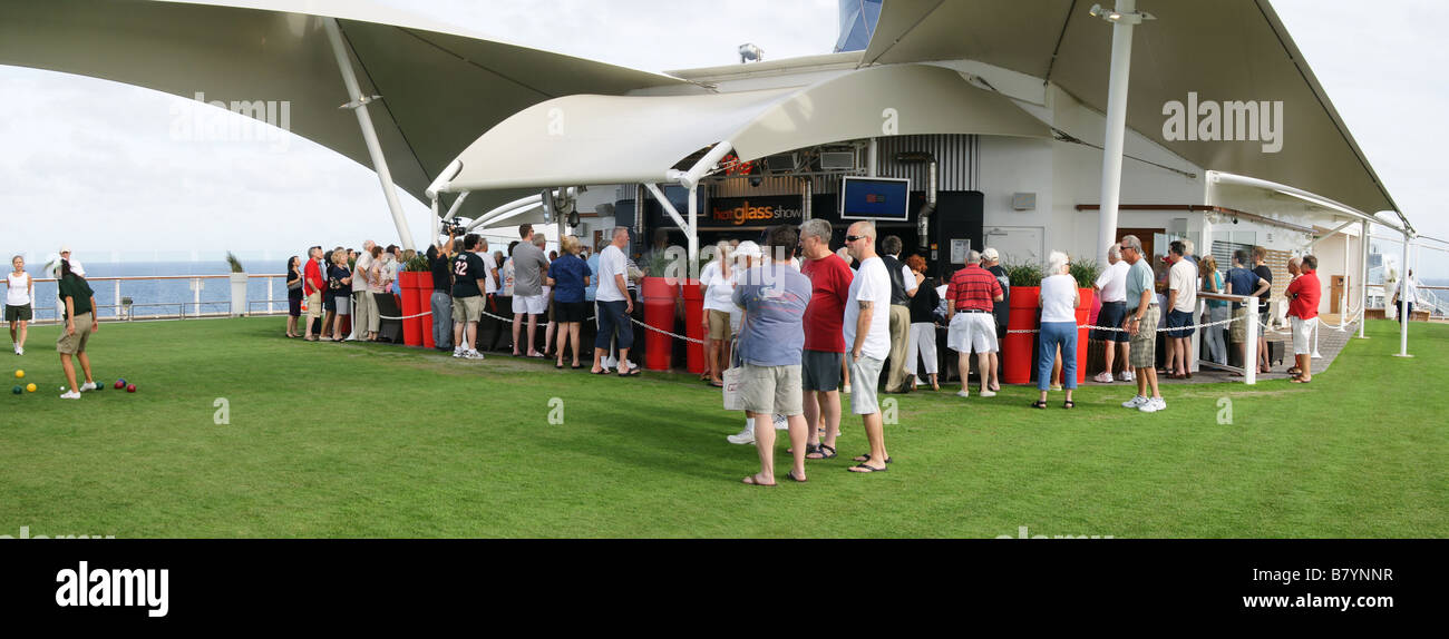 Solstice Lawn Club Panorama Stock Photo - Alamy