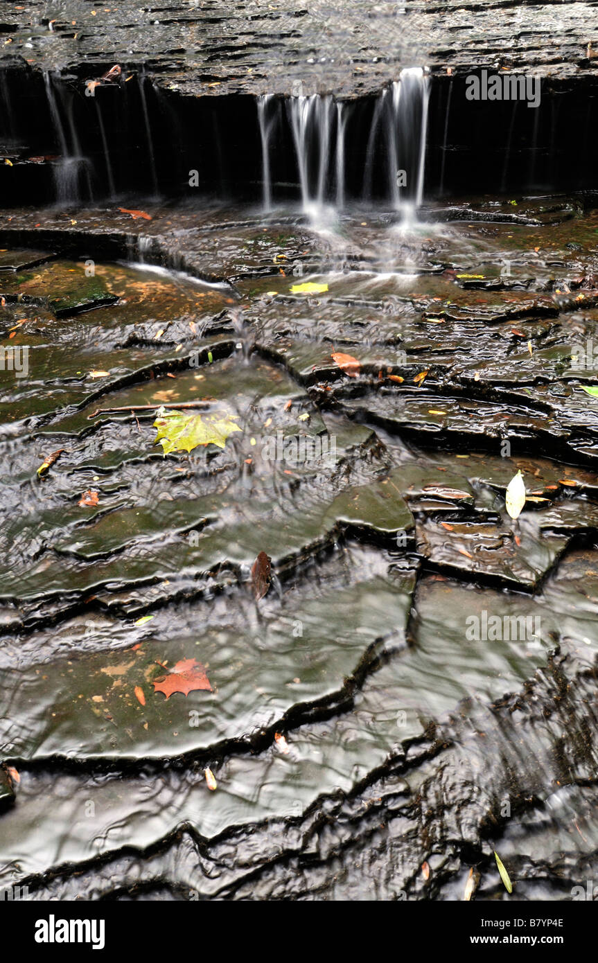 Indian creek rapids upstream of 76 falls clinton county kentucky lake ...