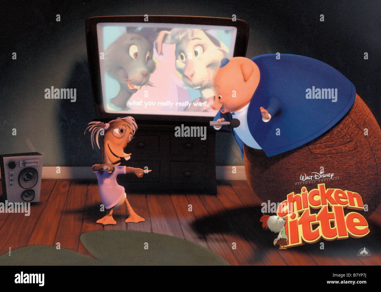 Chicken Little Year: 2005 USA animation Director: Mark Dindal Stock ...