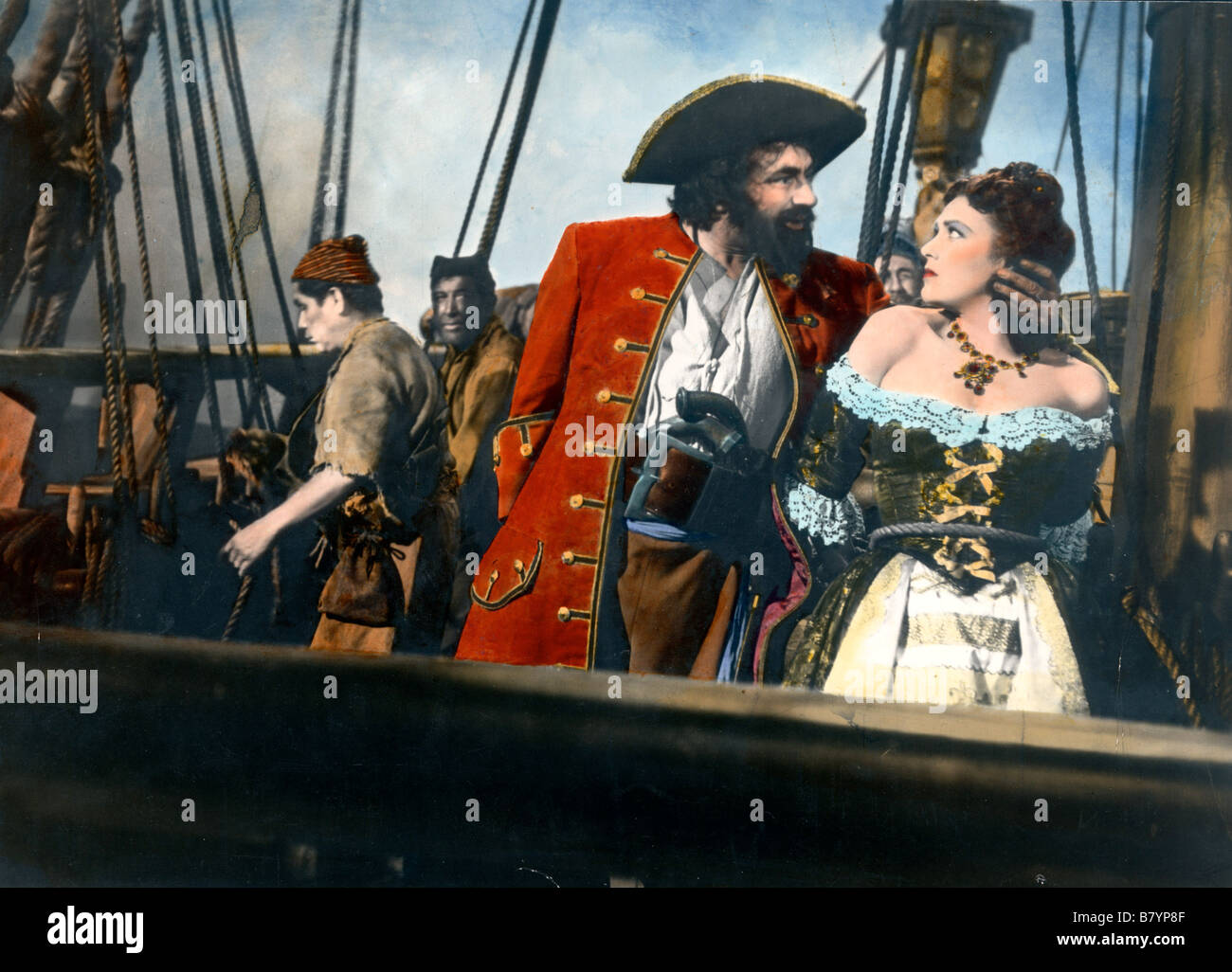 Barbe noire le pirate Blackbeard, the Pirate Year: 1952 USA Robert ...