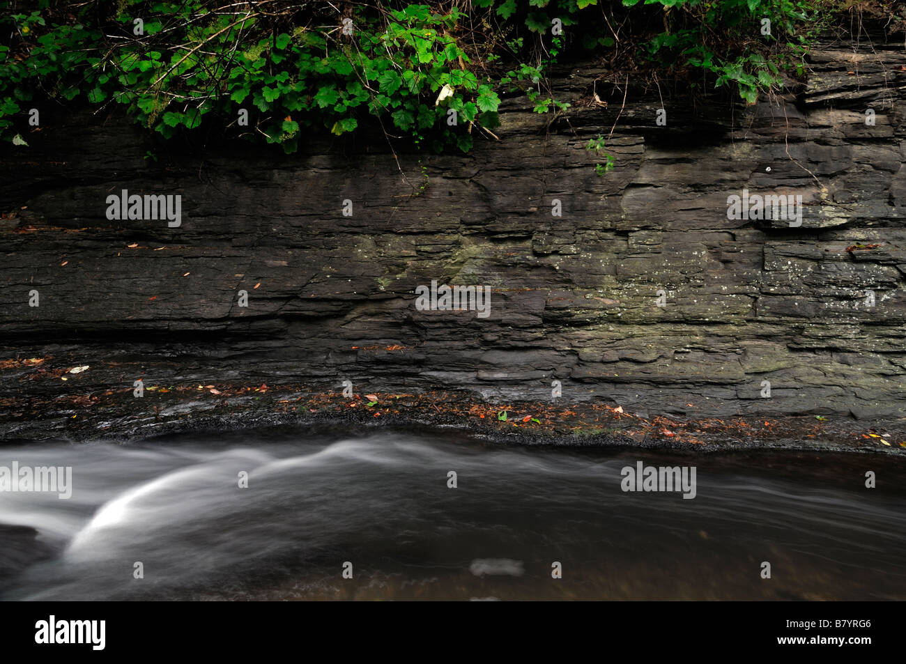 Indian creek rapids upstream of 76 falls clinton county kentucky lake ...