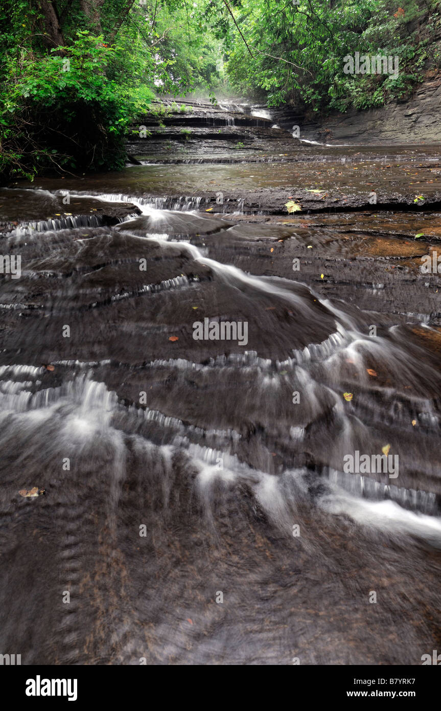 Indian creek rapids upstream of 76 falls clinton county kentucky lake ...