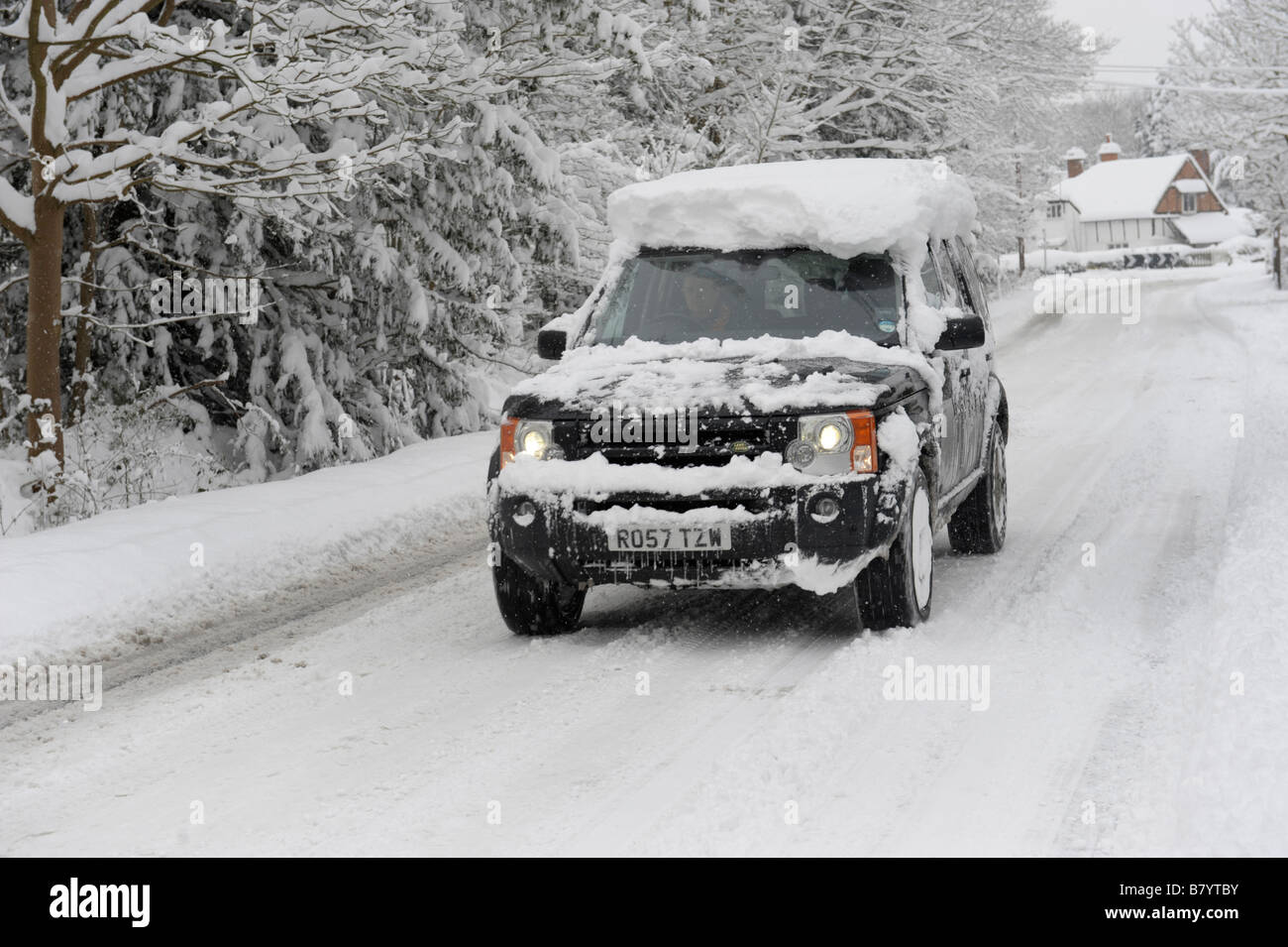 Driving conditions winter hi-res stock photography and images - Alamy