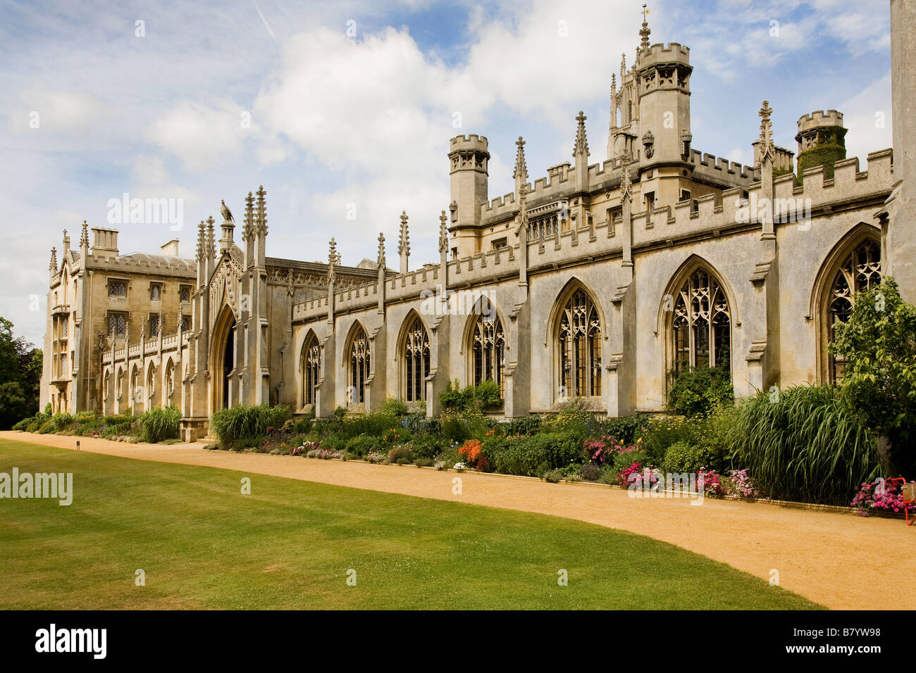 St. John's College Cambridge, University of Cambridge, England Stock ...