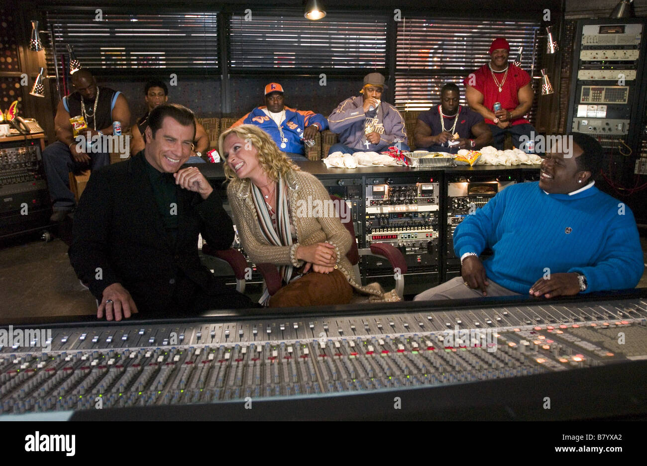 Be cool Year: 2005 USA John Travolta, Uma Thurman, Cedric the ...