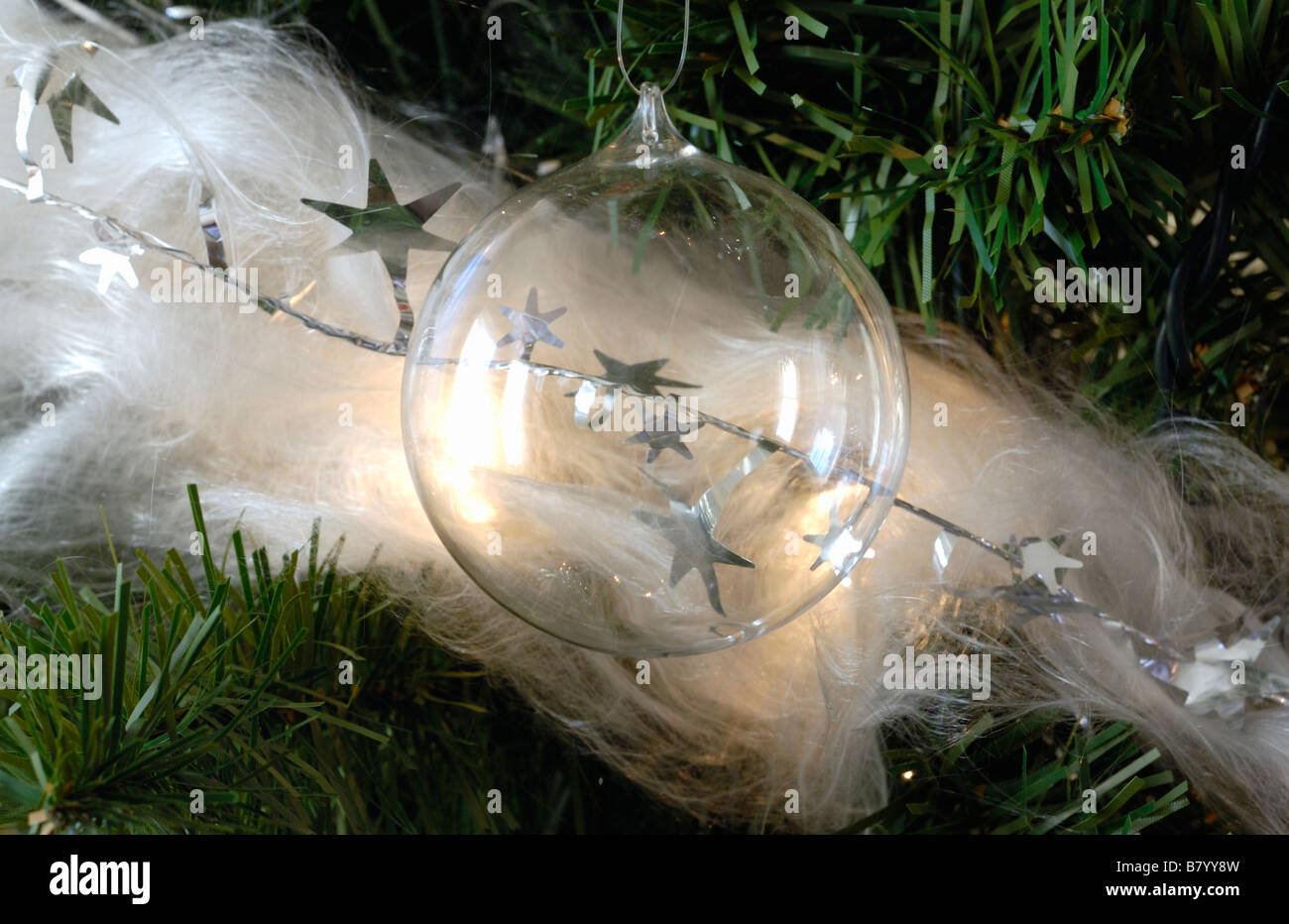 Transparent christmas bauble hi-res stock photography and images - Alamy