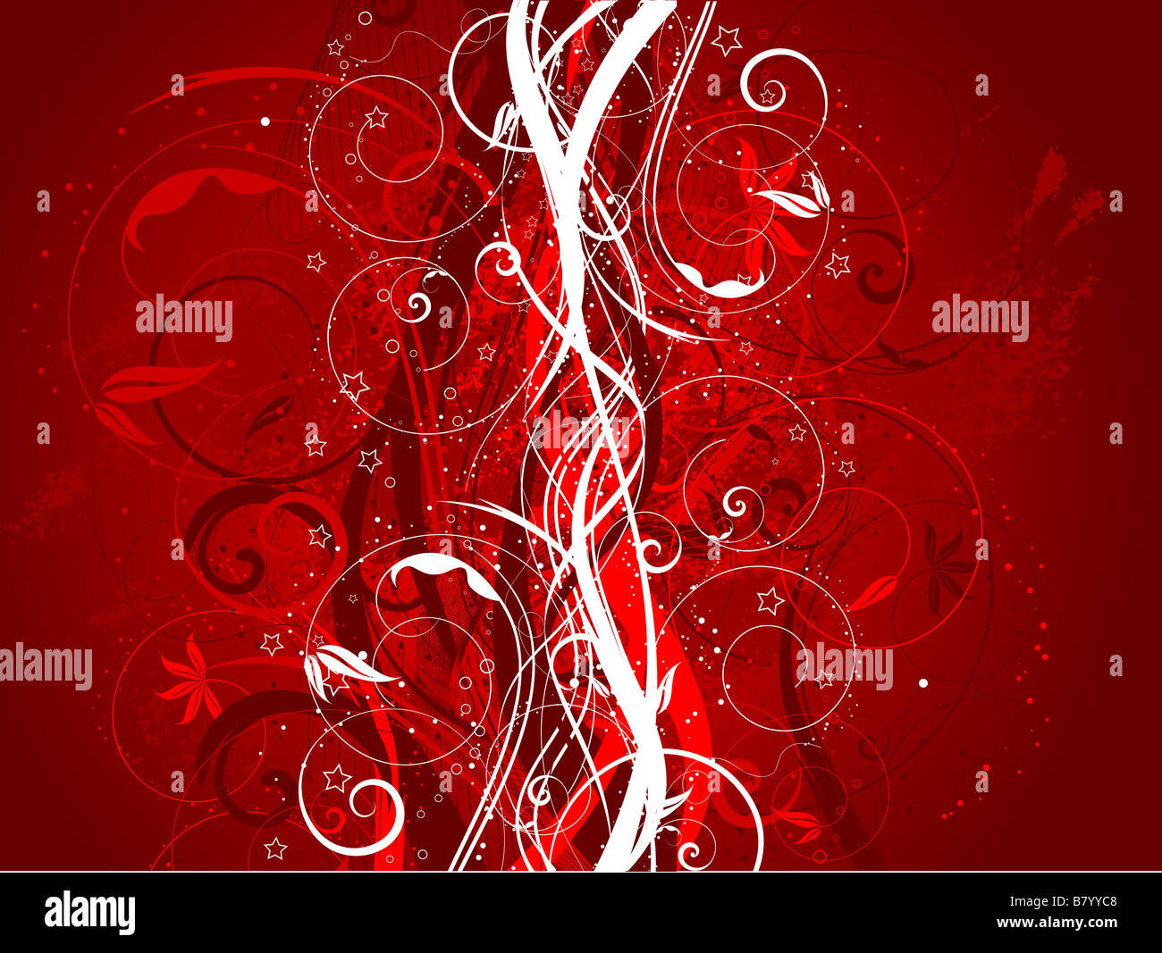 Abstract floral design background Stock Photo - Alamy