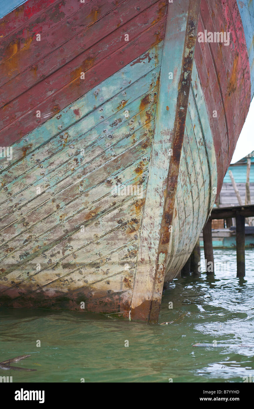 Antique fishing boat detail hi-res stock photography and images - Alamy