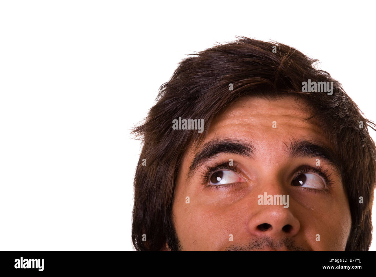 Portrait young white male teenager Cut Out Stock Images & Pictures - Alamy