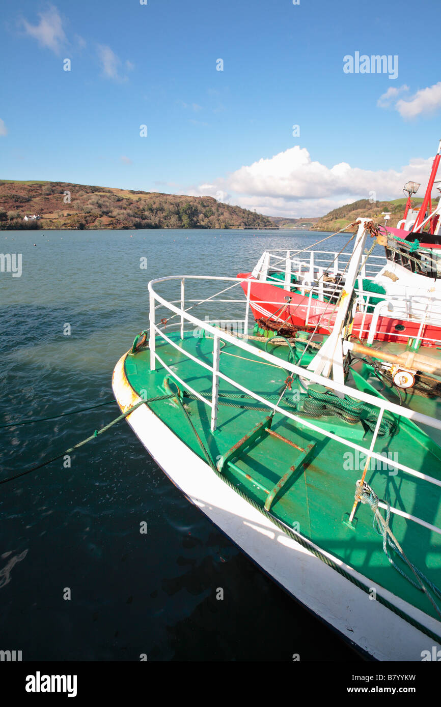 Union Hall Harbour Stock Photo - Alamy