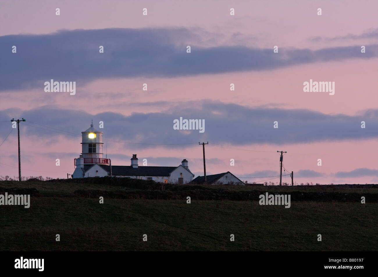 Galley head lighthouse hi-res stock photography and images - Alamy