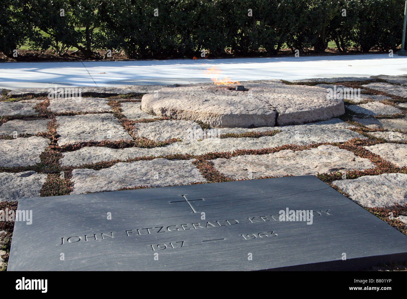 John F Kennedy JFK memorial Washington D.C. USA Stock Photo - Alamy